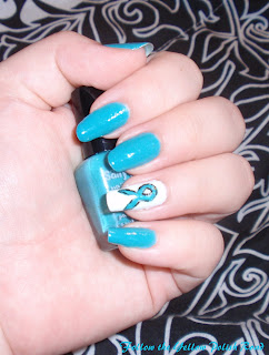 Follow the Yellow Polish Road: Teal Toes (and Fingers) For Ovarian ...