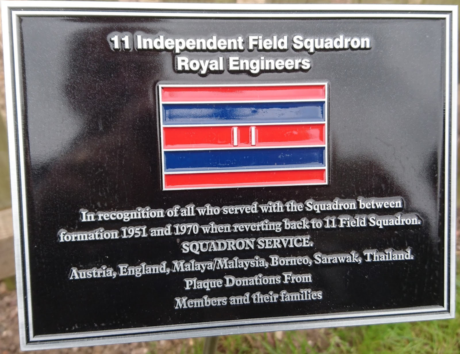 11 INDEPENDENT FIELD SQUADRON RE