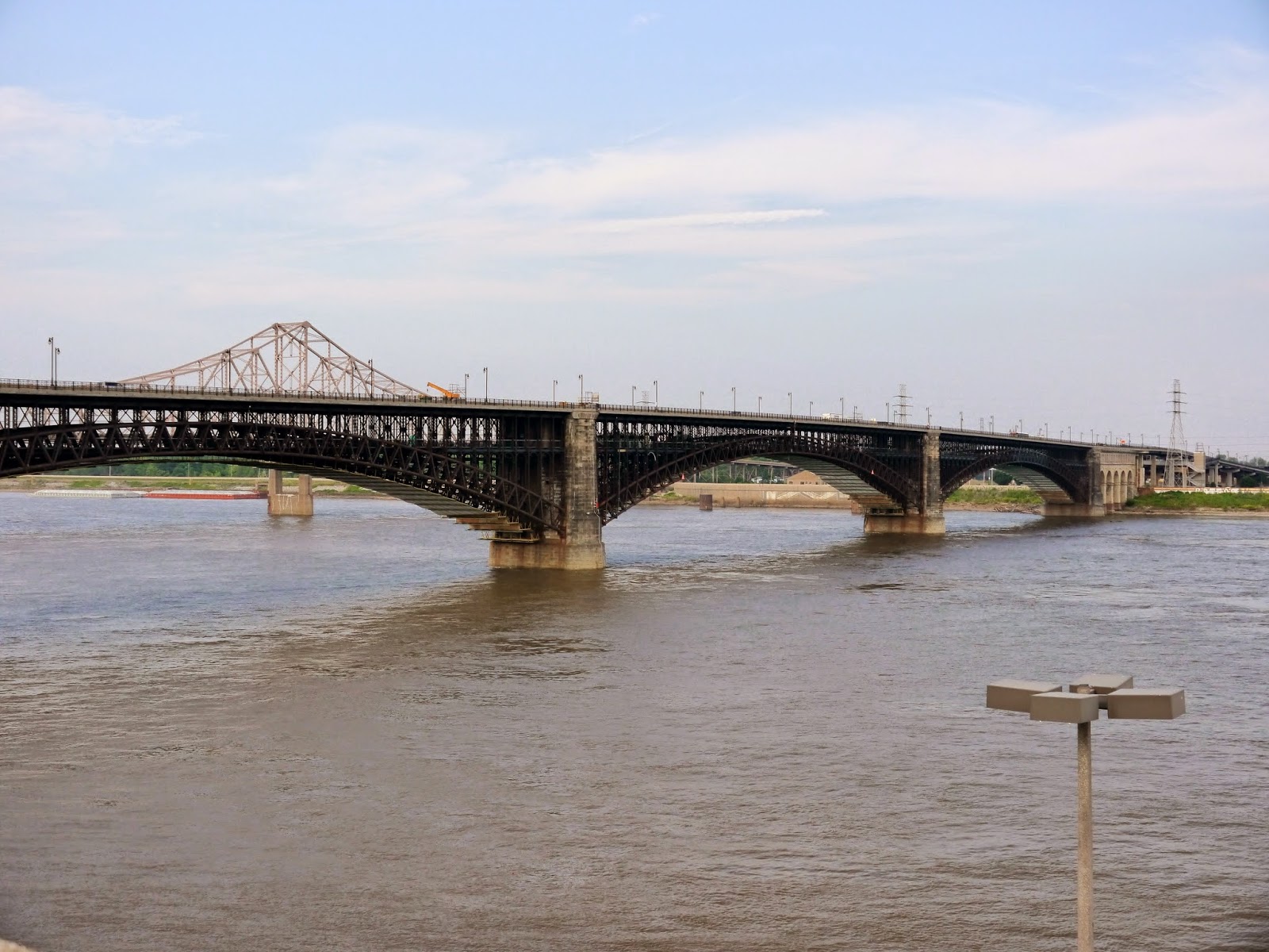 American Travel Journal: Mississippi River Bridges of St Louis