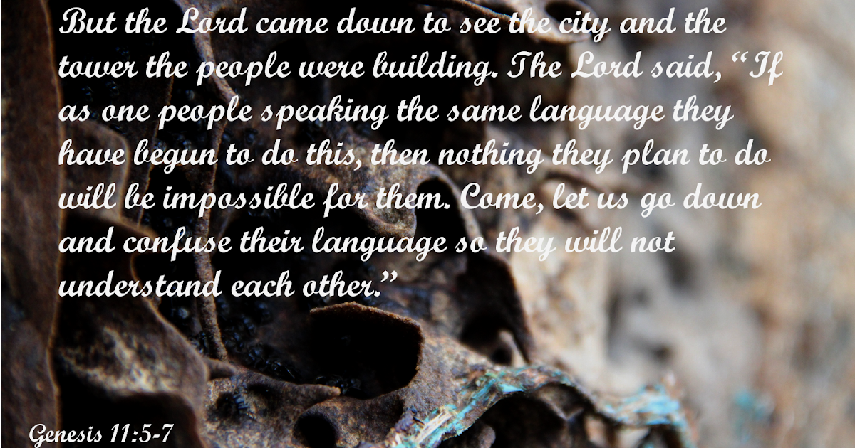 Genesis 11:5-7 The Tower of Babel - 1 million free pictures