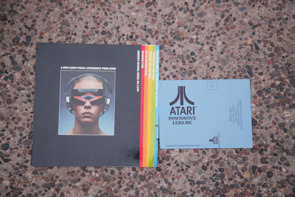 MATRIXSYNTH: Atari Video Music C240 with Original Box & Manual