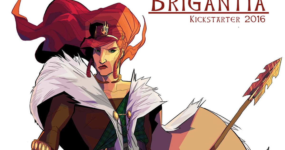 Brigit's Sparkling Flame: Review: Brigantia #1 (Comic)