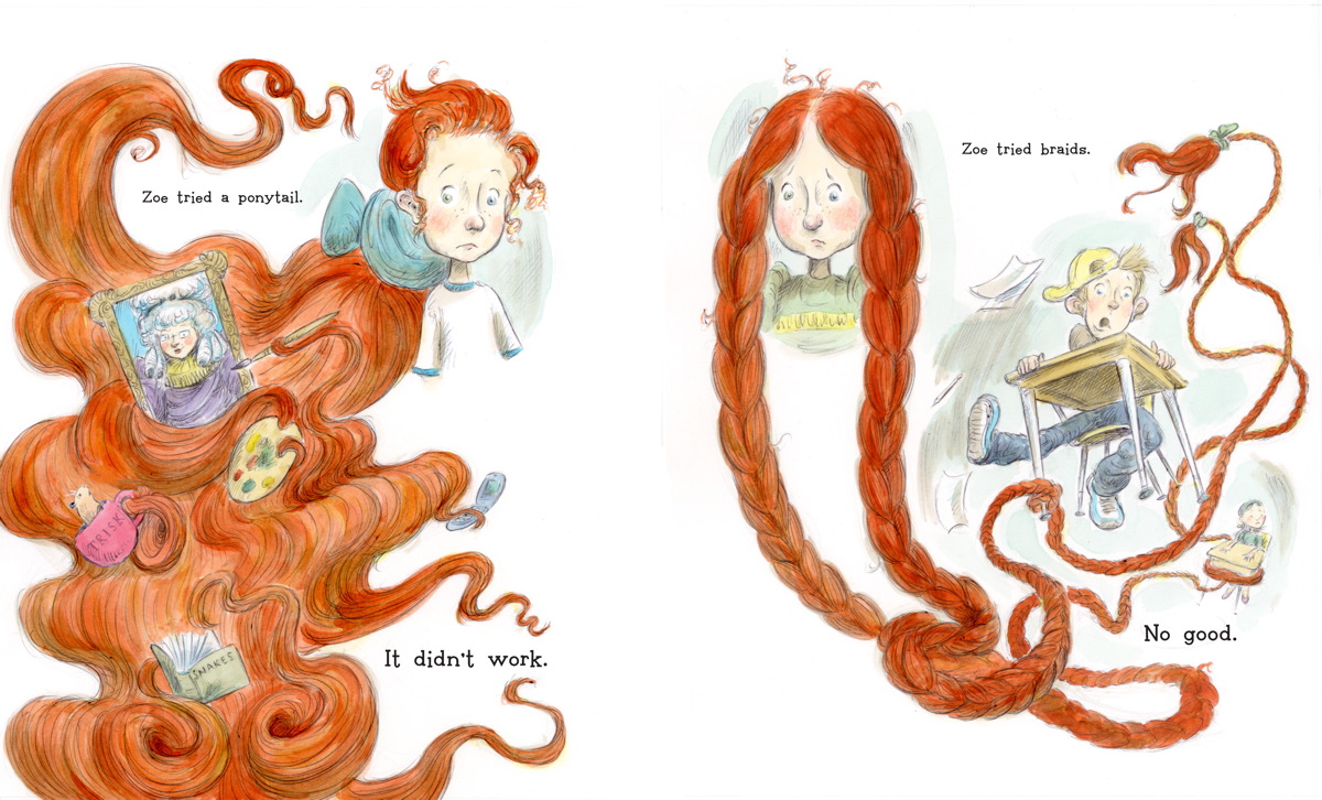A Quest to Create: The Hair of Zoe Fleefenbacher Goes to School