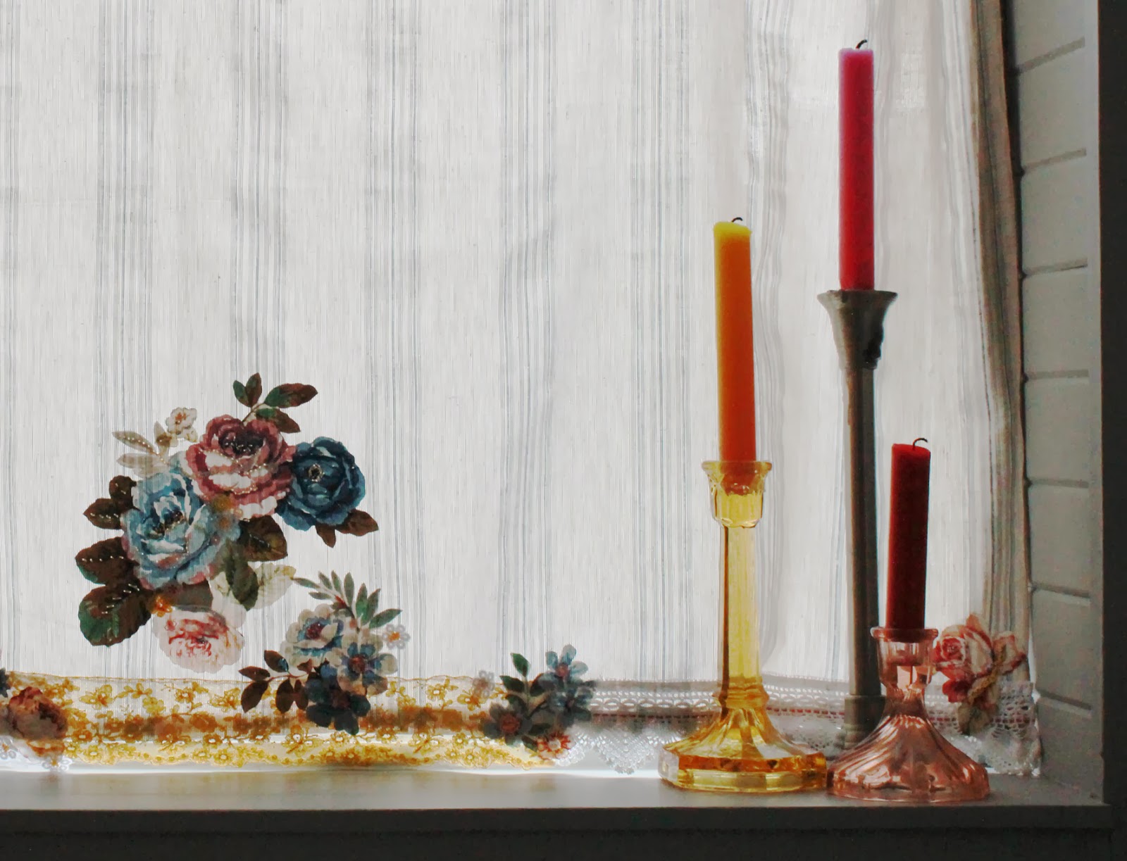 the linen garden: window dressing