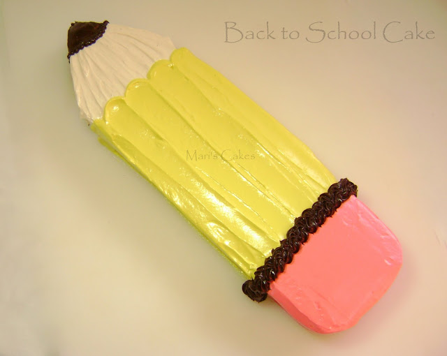 Pencil Cake | Mari's Cakes (English)