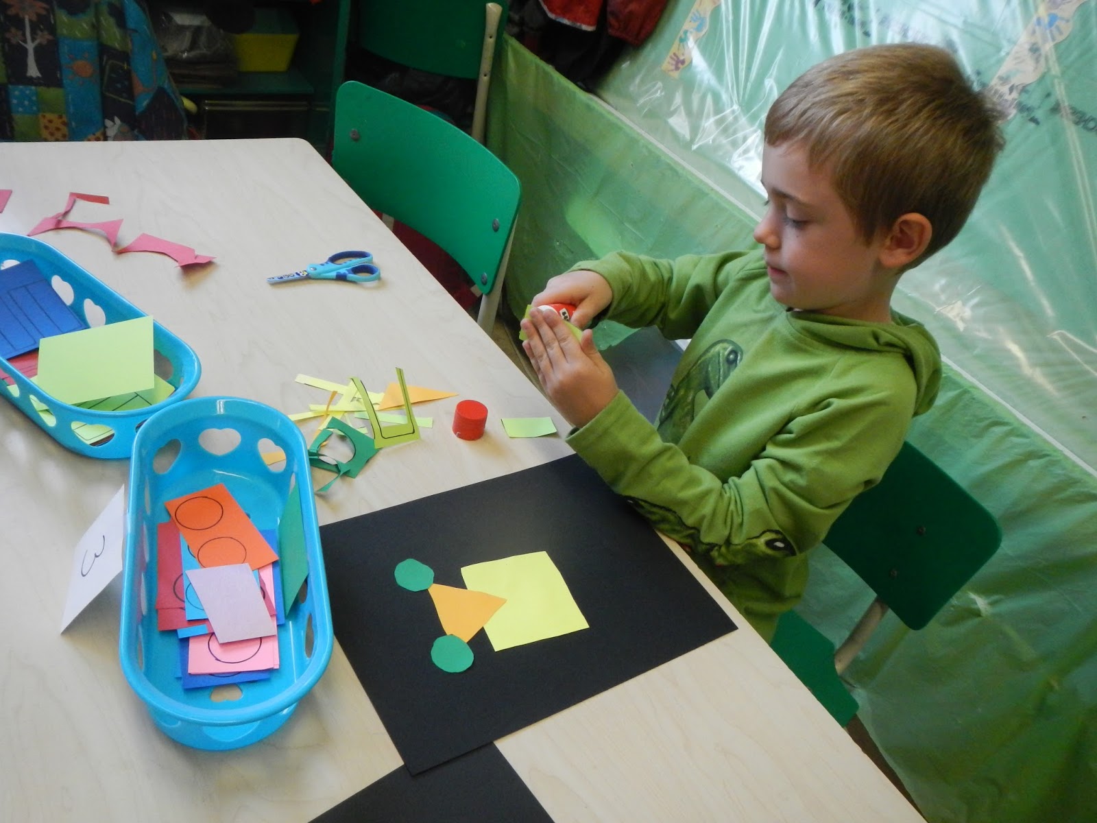 À la maternelle de Chantal: Formes géométriques et .... souris!