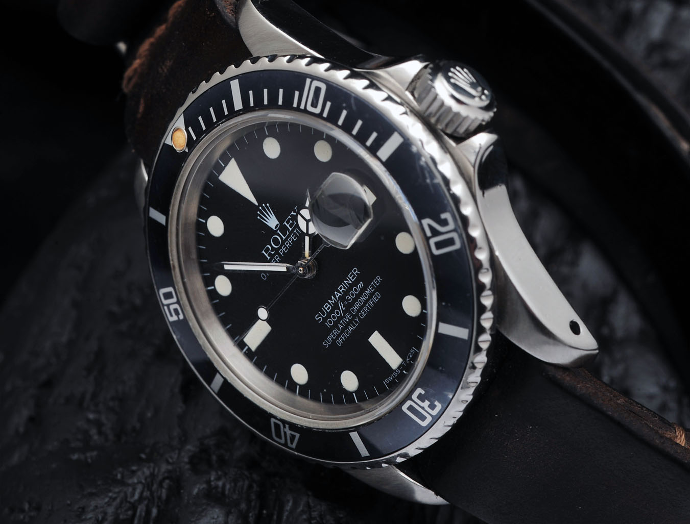 100PERCENT-Rolex: 16800 matte Submariner Lifestyle package