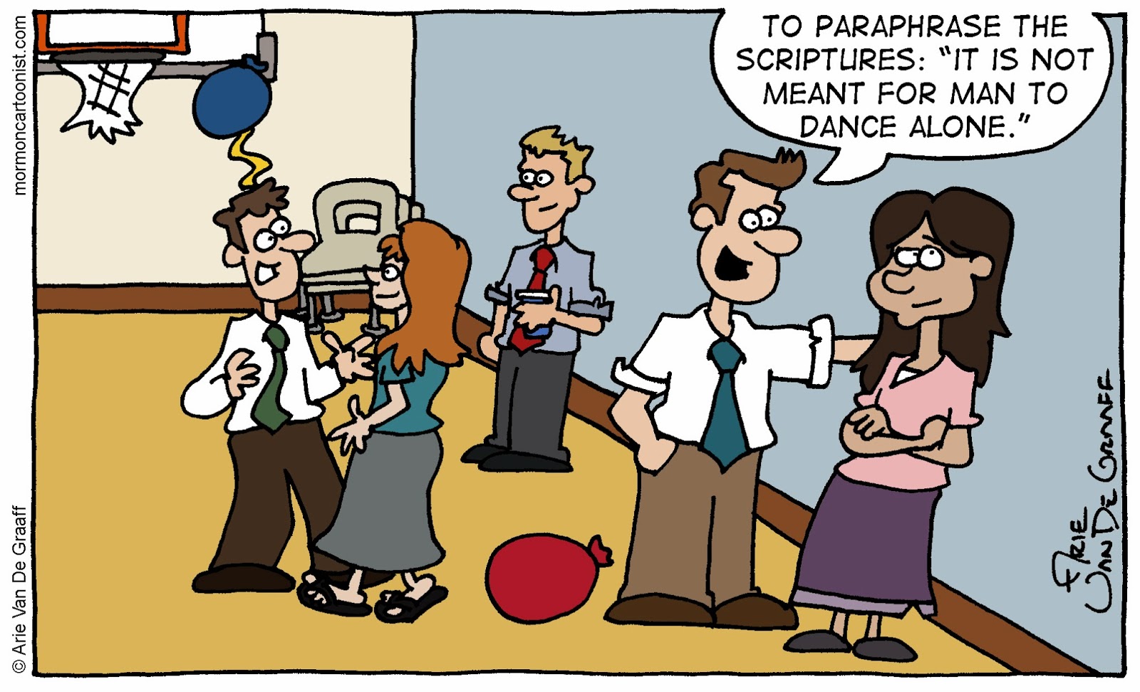 Ward Cartoonist: Bad Pickup Line