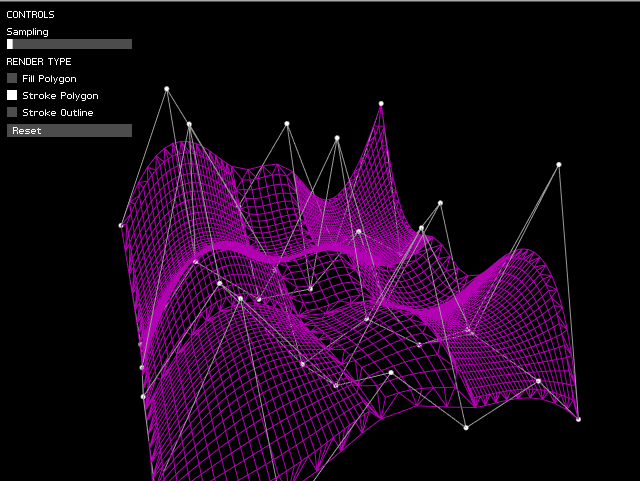 デザイン系の学生がプログラミングするブログ(仮): Cinder上でnurbsを描く