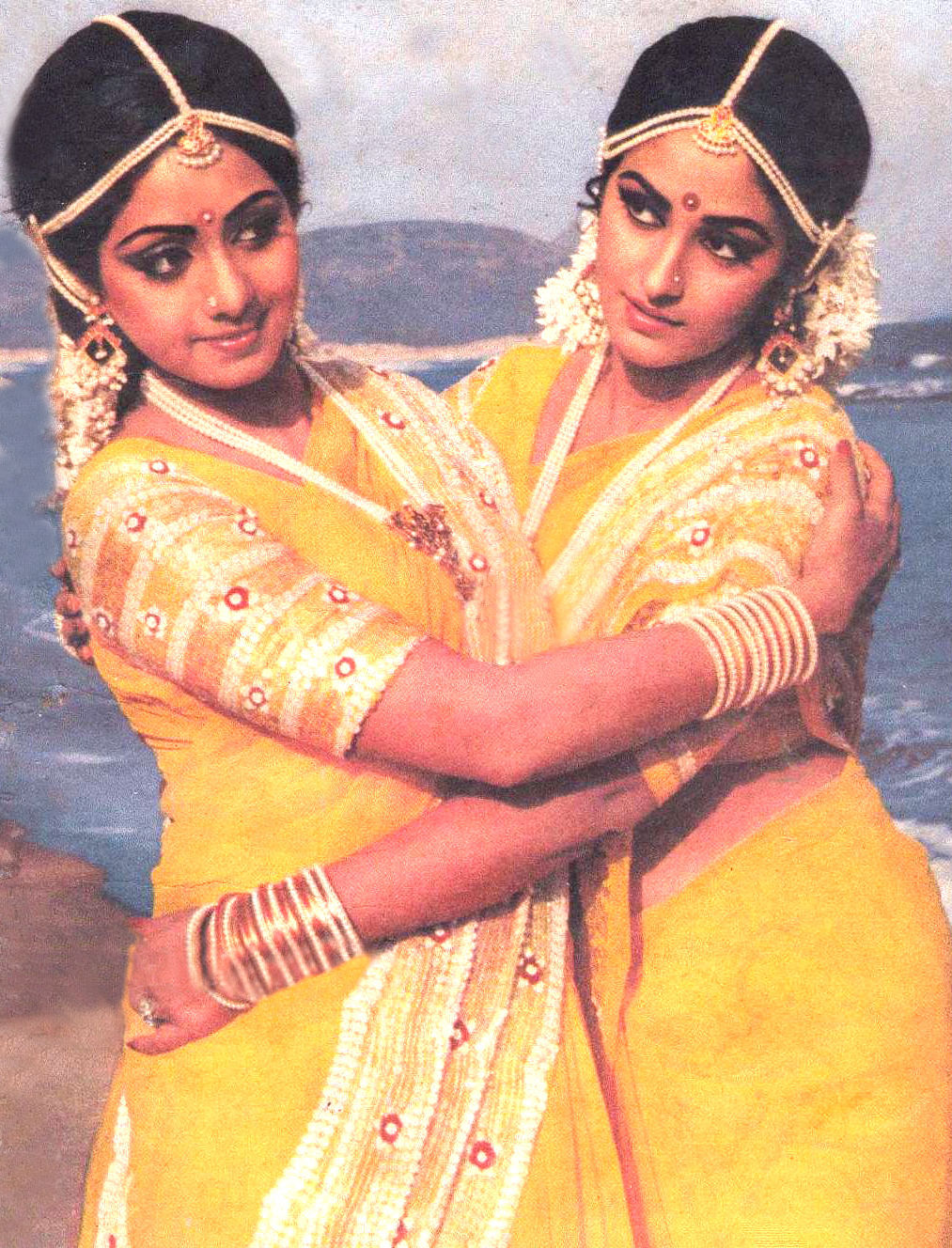 Sridevi: Sridevi, Krishna, Krsihnam Raju and Jaya Prada in the Telugu ...