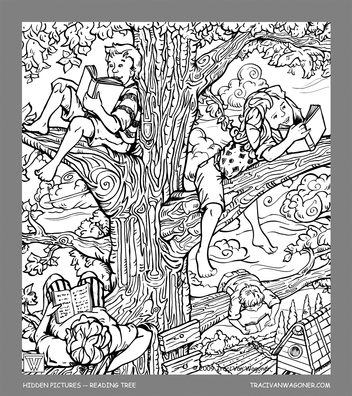 Celebrate the Little Things: Illustration Friday: Hidden