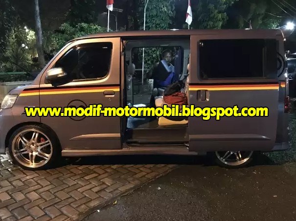 43+ Konsep Penting Modifikasi Mobil Luxio Ceper