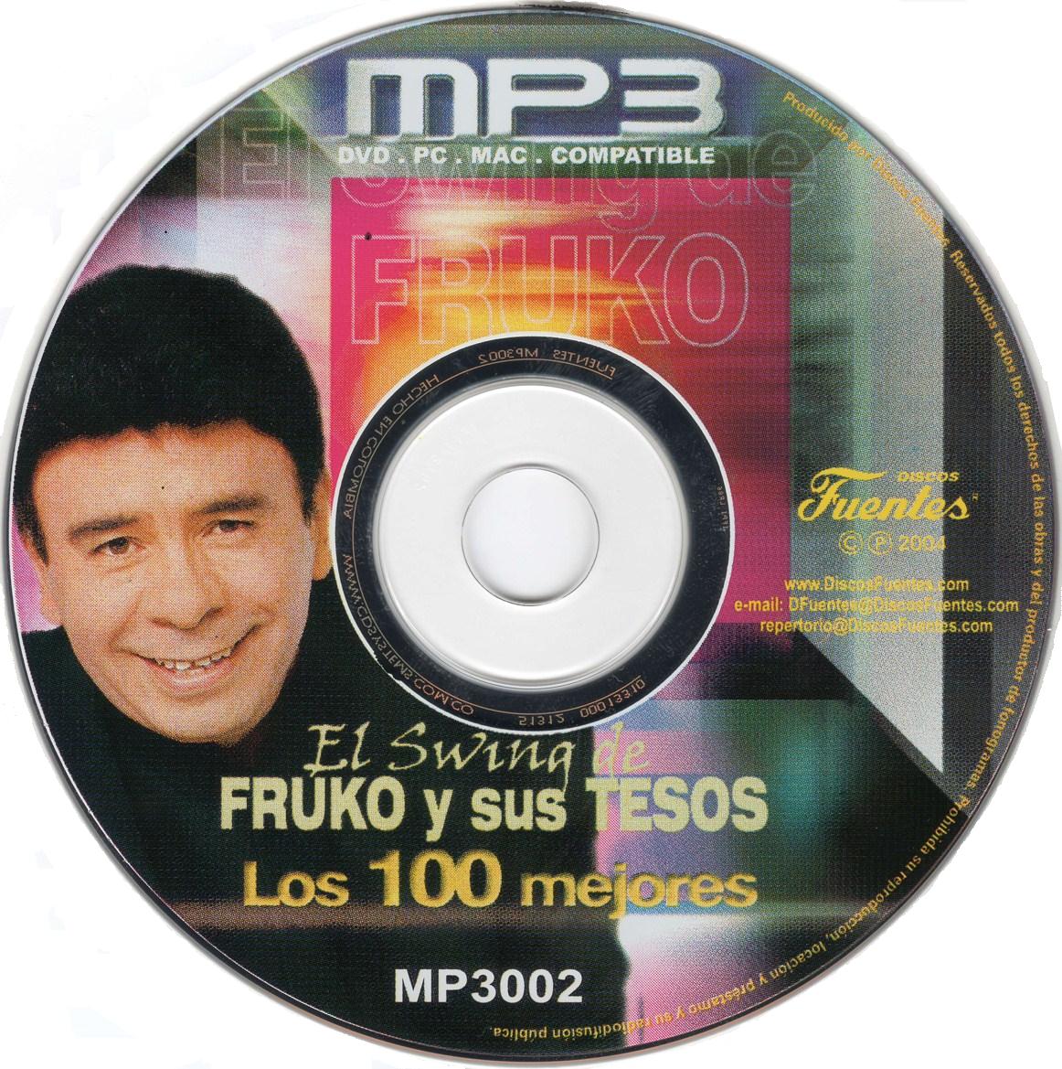 MELODIAS DE COLOMBIA: FRUKO Y SUS TESOS - LOS 100 MEJORES (CD. 01)