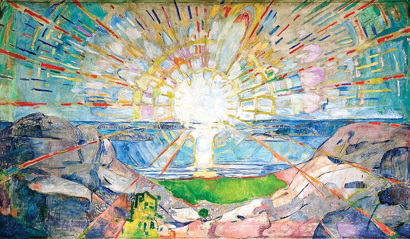 Enjoy some Damn Fine Art : Edvard Munch. The Sun (‘Solen’), 1916 (Oslo ...