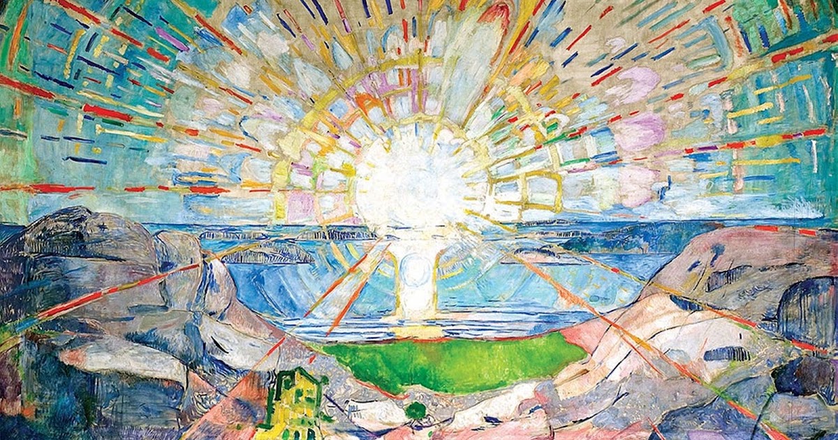 Enjoy some Damn Fine Art : Edvard Munch. The Sun (‘Solen’), 1916 (Oslo ...