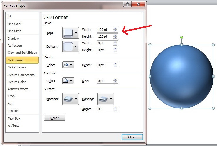 Designing 3D Bubble PowerPoint Shape with Depth Effect ~ Free ...