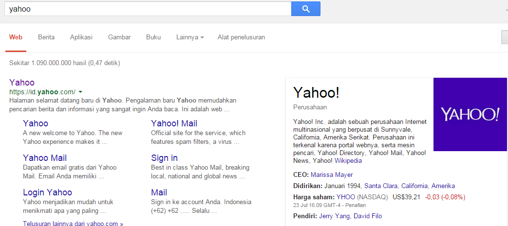 INFO INDONESIA: cara membuat email baru di YAHOO dengan mudah