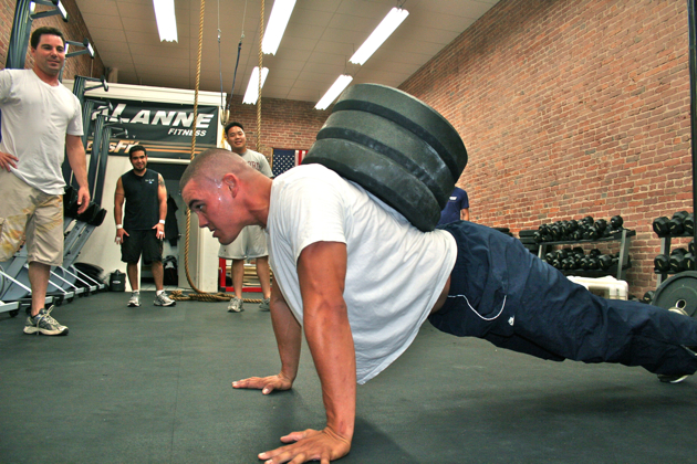 SVG FIT | A CrossFit Blog: 18 MAY 2012 - Back Squat, Weighted Push-Ups