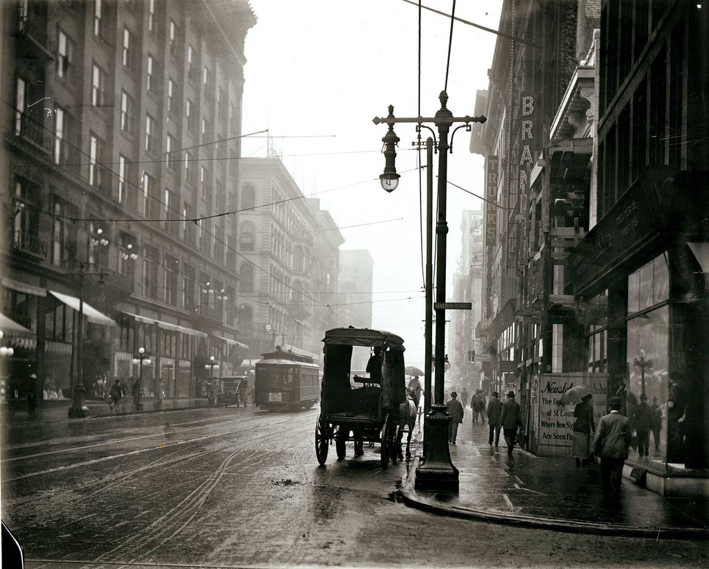 30 Stunning Vintage Photographs of St. Louis Streets in the Early 20th ...