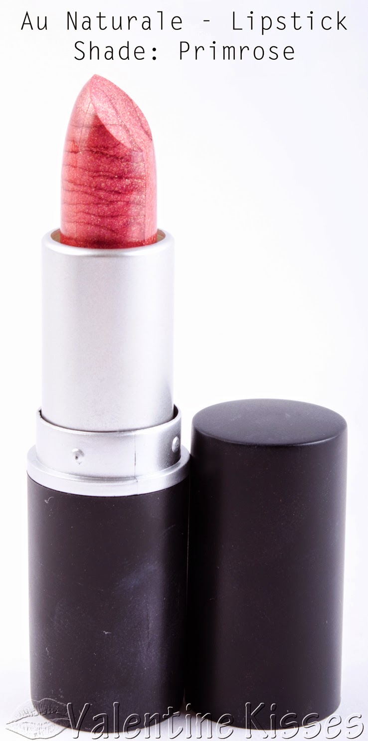 Valentine Kisses: Au Naturale Lipstick in Sangria and Primrose ...