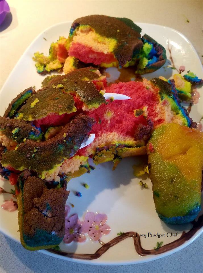 How to Make Rainbow Tie Dye Cake Balls