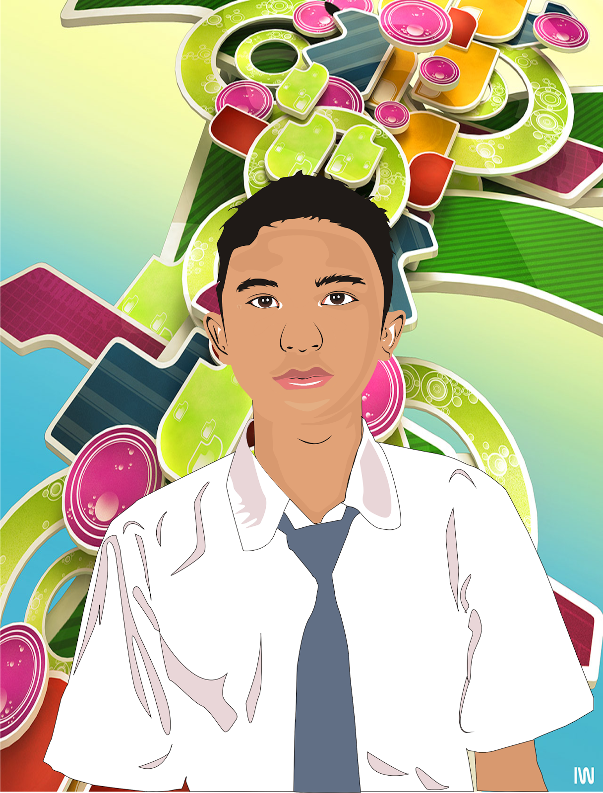 contoh gambar vector ku | SMKN 1 BUNGORO