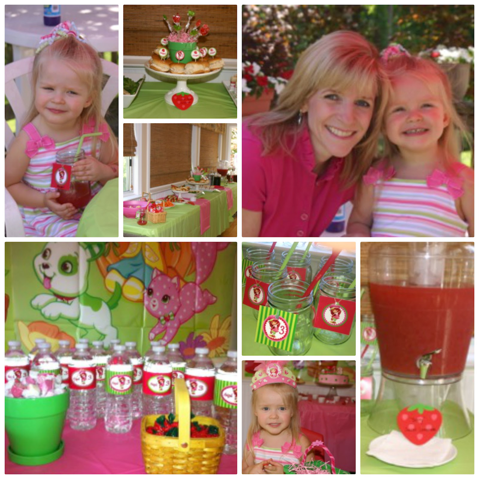 Party-Tales: ~ Lovely customer Parties ~ Strawberry Shortcake Parties