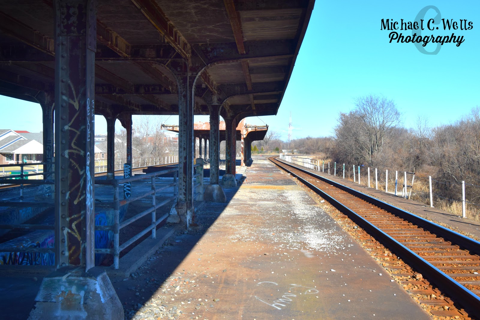 Abandoned Baxter Avenue Elevated Train Station