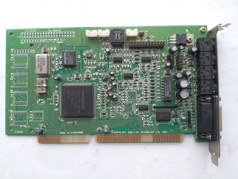 3DfxQuest: Creative Sound Blaster 16, ISA
