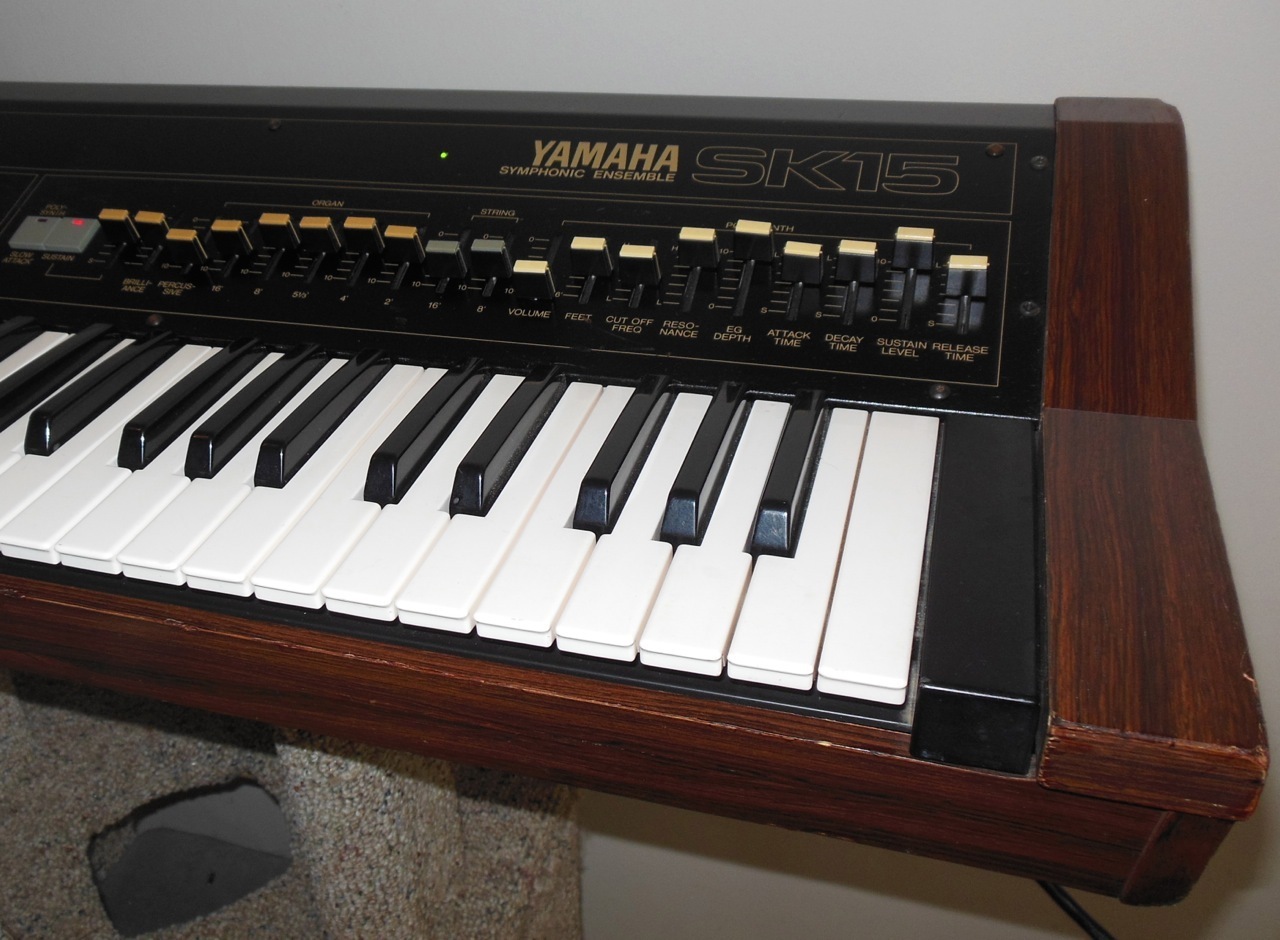 MATRIXSYNTH: Rebuilt Yamaha SK-15 Synthesizer/Organ/String Machine Demo