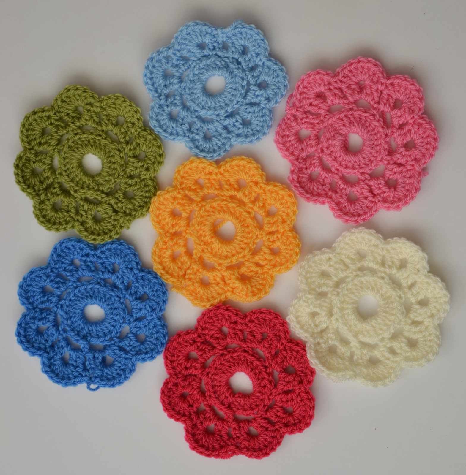 Tadpegs: Maybelle Flowers: a Fun Flower Pattern