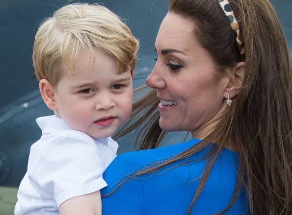 Britain's Prince George attends Royal International Air Tattoo