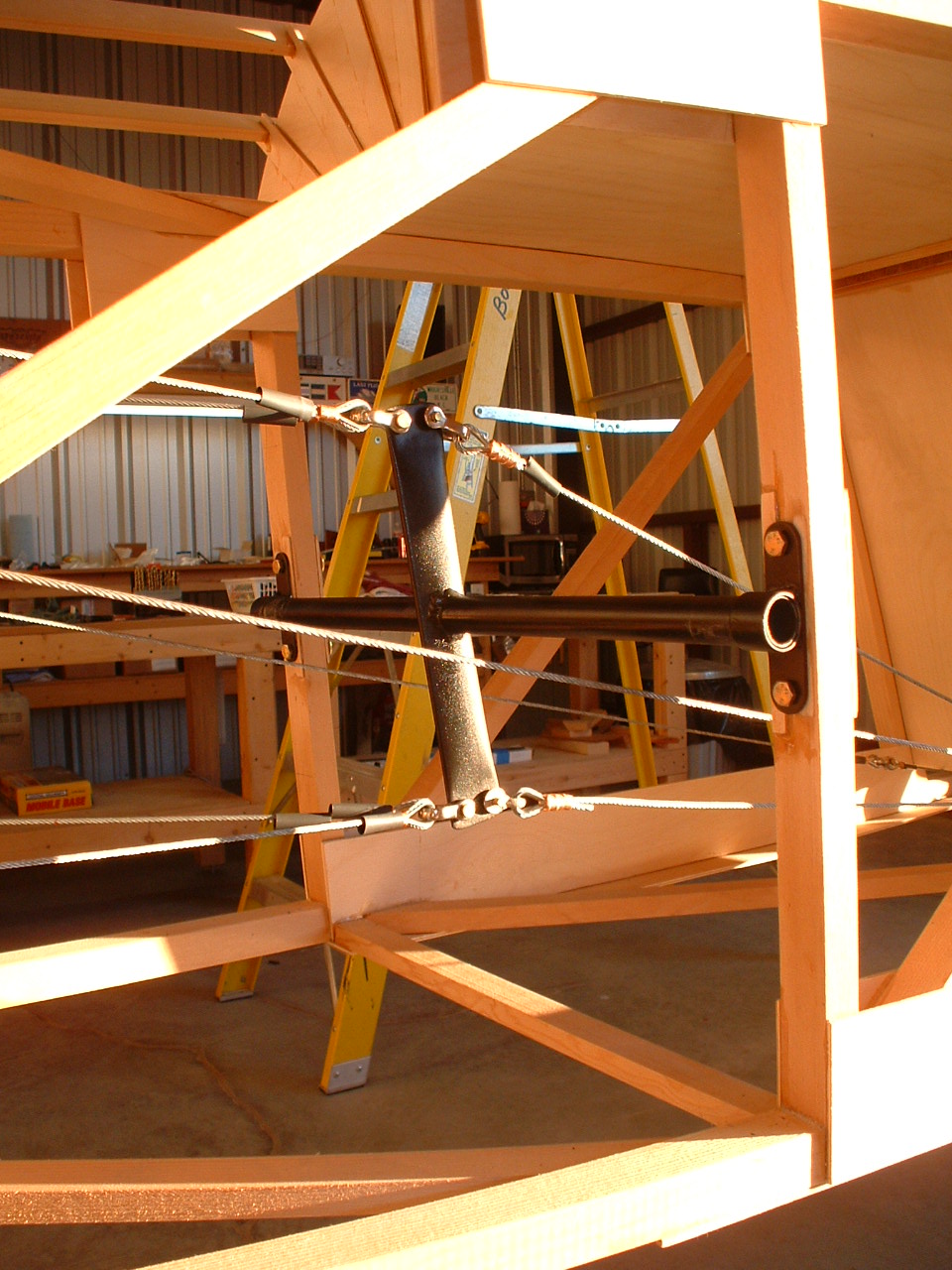 Pietenpol Air Camper NX989CB: Control Cable Work