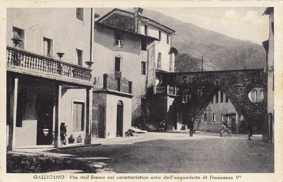 La Nostra Storia : Gallicano: Il canale irrigatorio e i vessilli ...