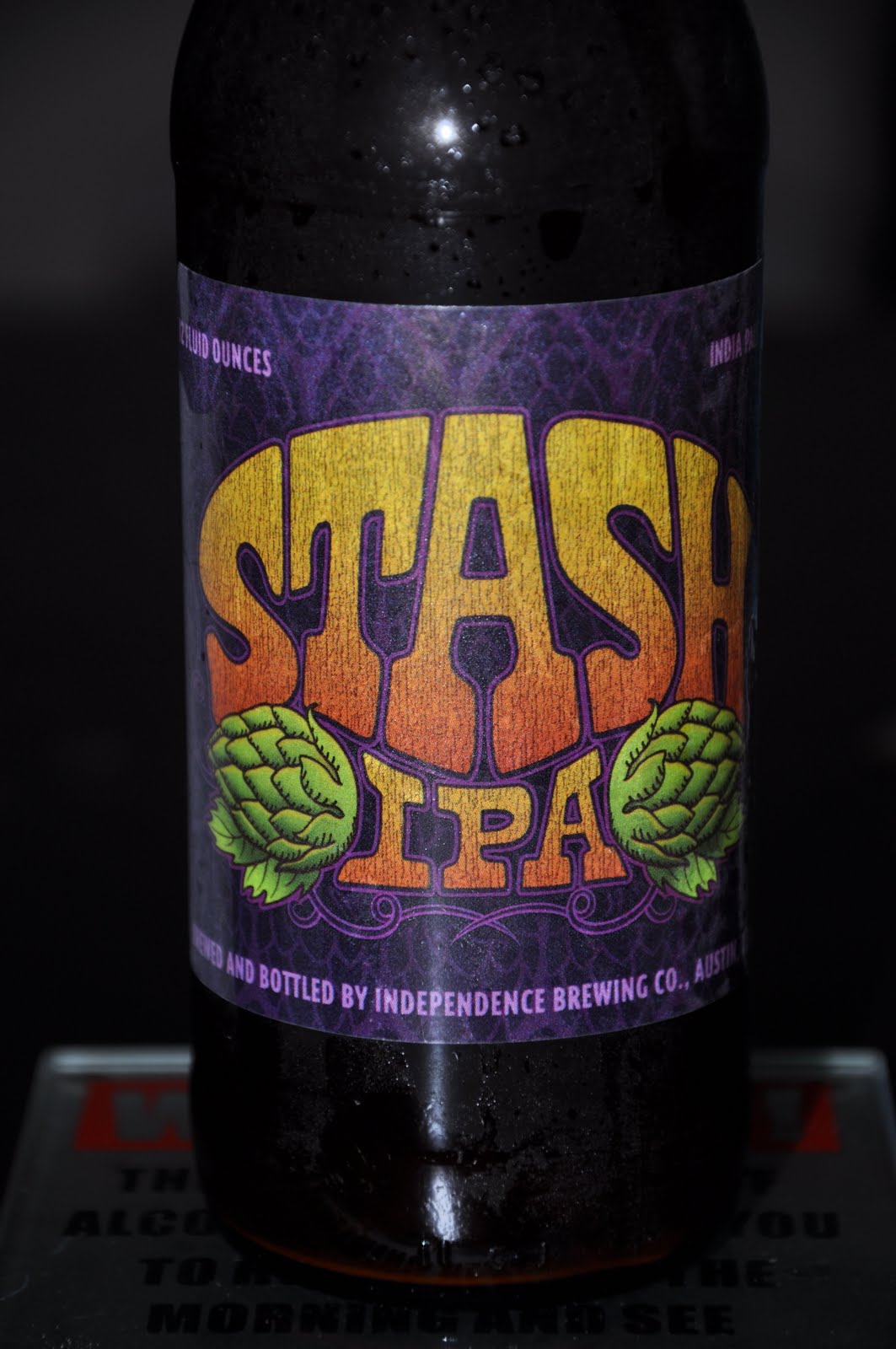 A man and his beer: Stash IPA by Independence Brewery San Antonio