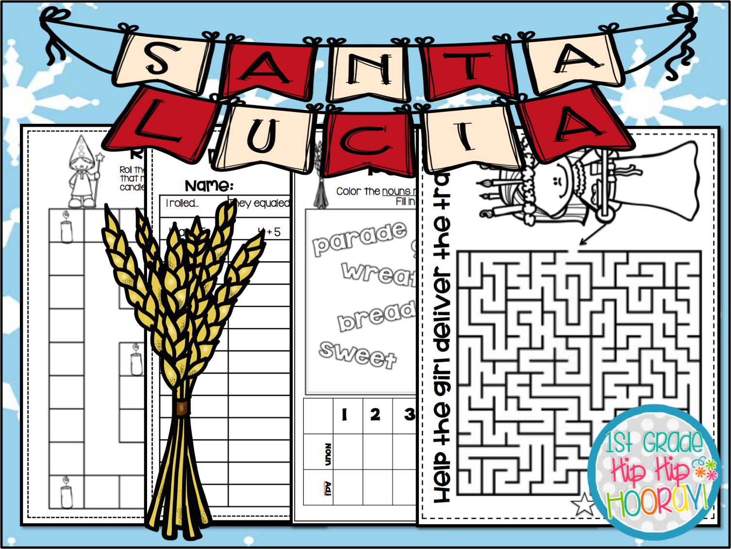 1st Grade Hip Hip Hooray!: Holidays Around the World...St. Lucia!