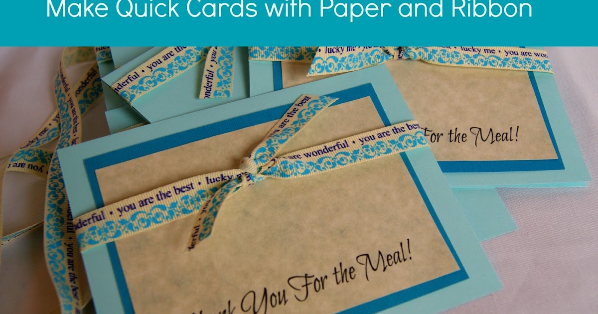 michelle paige blogs: Final Card Trick--Make Quick Cards with Paper and ...