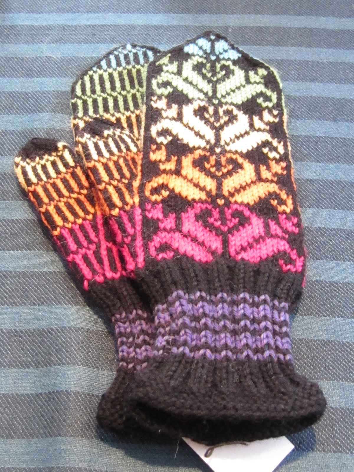 Hantverkarglädje : Mönstrade vantar