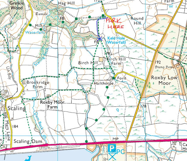 Yorkshire Waterfalls: Keld Hole Falls