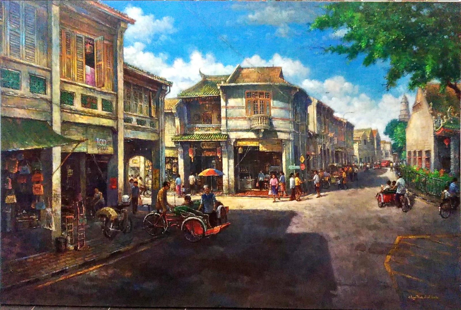 WL FRAMING & ART SDN BHD (960835-D): This paintings by Lui Cheng Tak ...