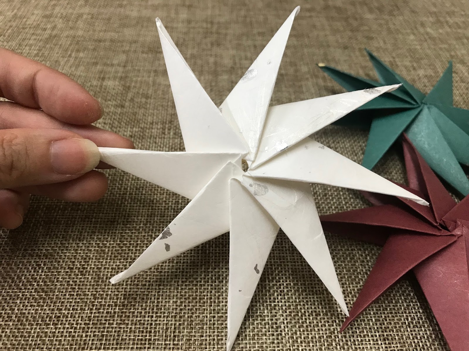 Tutorial #51: Origami Decorative Star | The Idea King