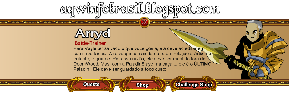 AQW News Brasil: Tutorial: DoomWood Forest