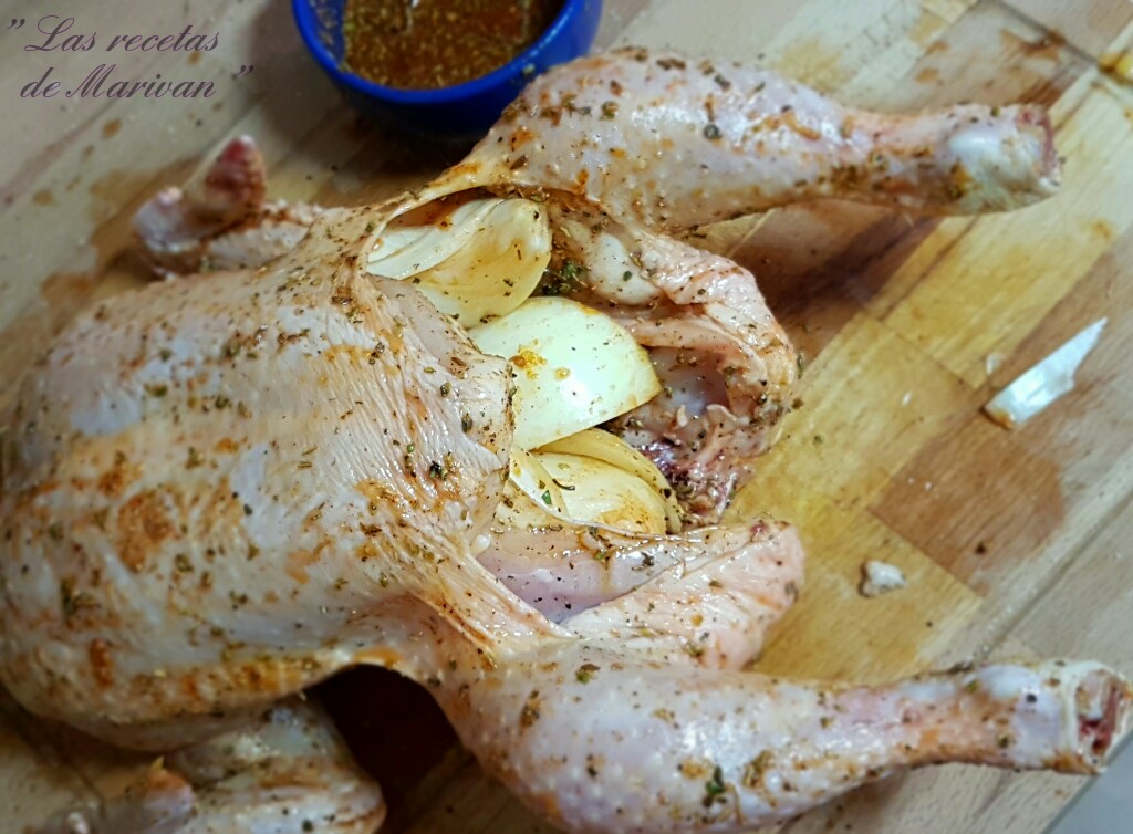 Pollo asado olla gm