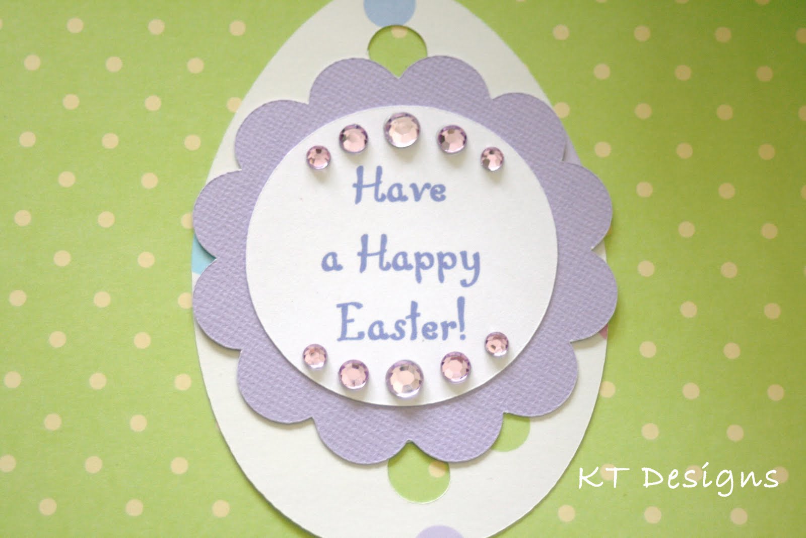 KT Designs: {Tutorial} Easter Pencil Topper