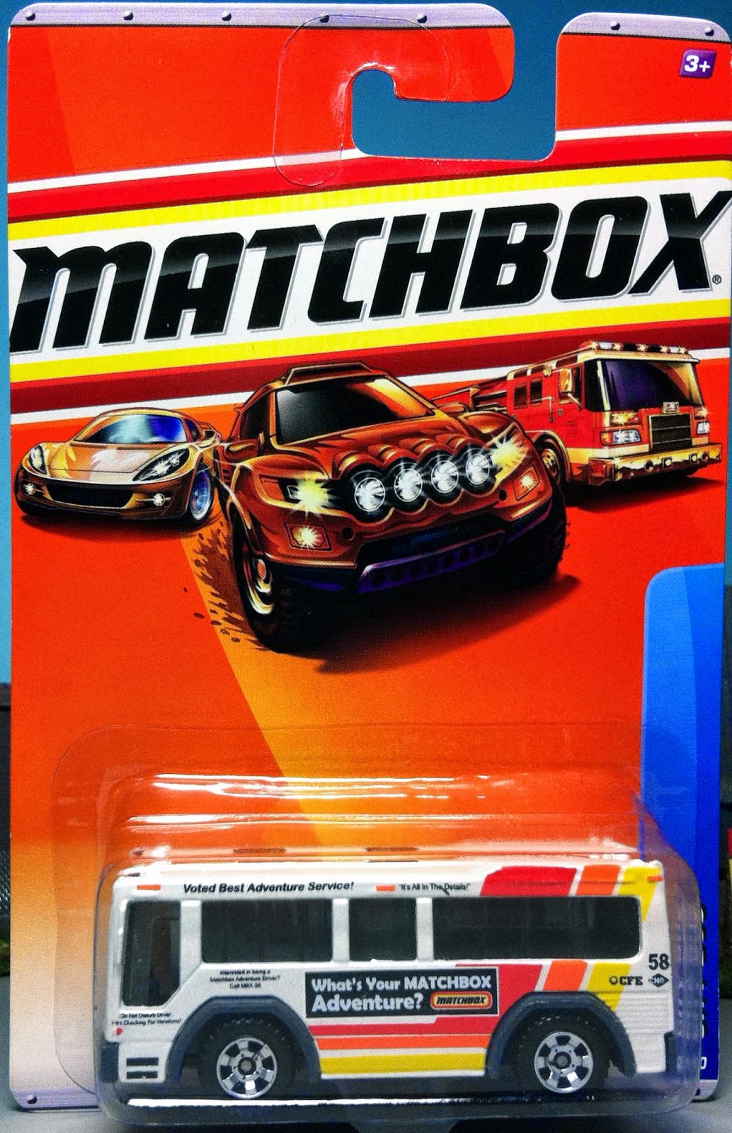 CLK's Model Car World * 車天車地 CLK: MATCHBOX (CITY ACTION 10/15) - CITY BUS