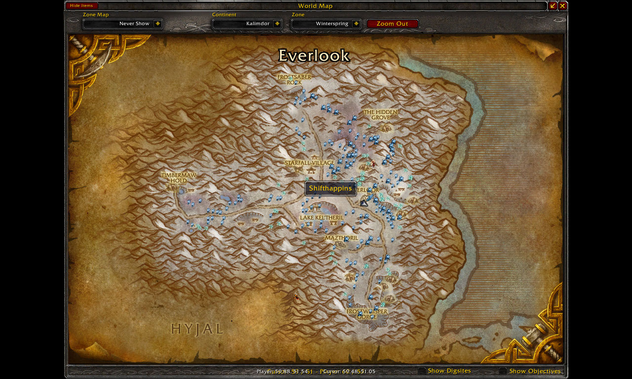 WOW Companion Collector: Winterspring Cub (uncommon lvl 1)