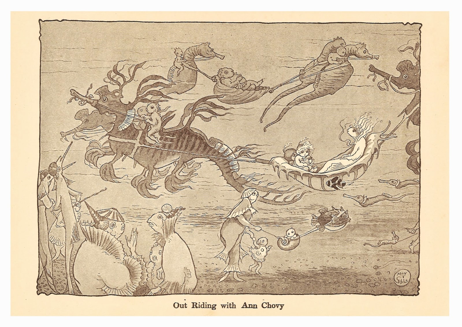 Chequered Past: Vintage Australian May Gibbs Book Plates