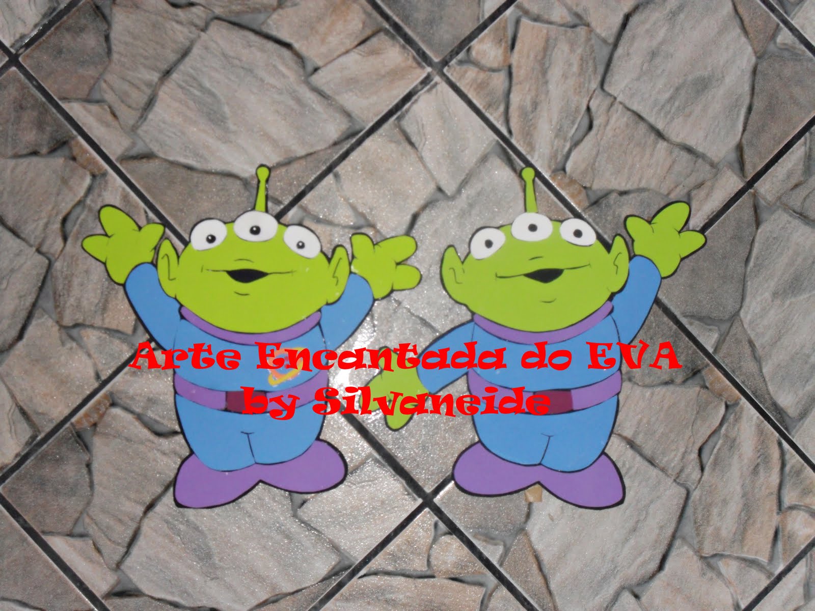 Arte Encantada do EVA-By Silvaneide: Painel Toy Story