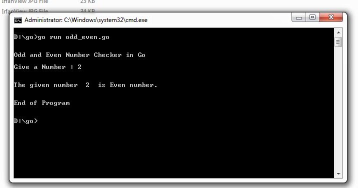 Free Programming Source Codes And Computer Programming Tutorials Odd And Even Number Checker In Go