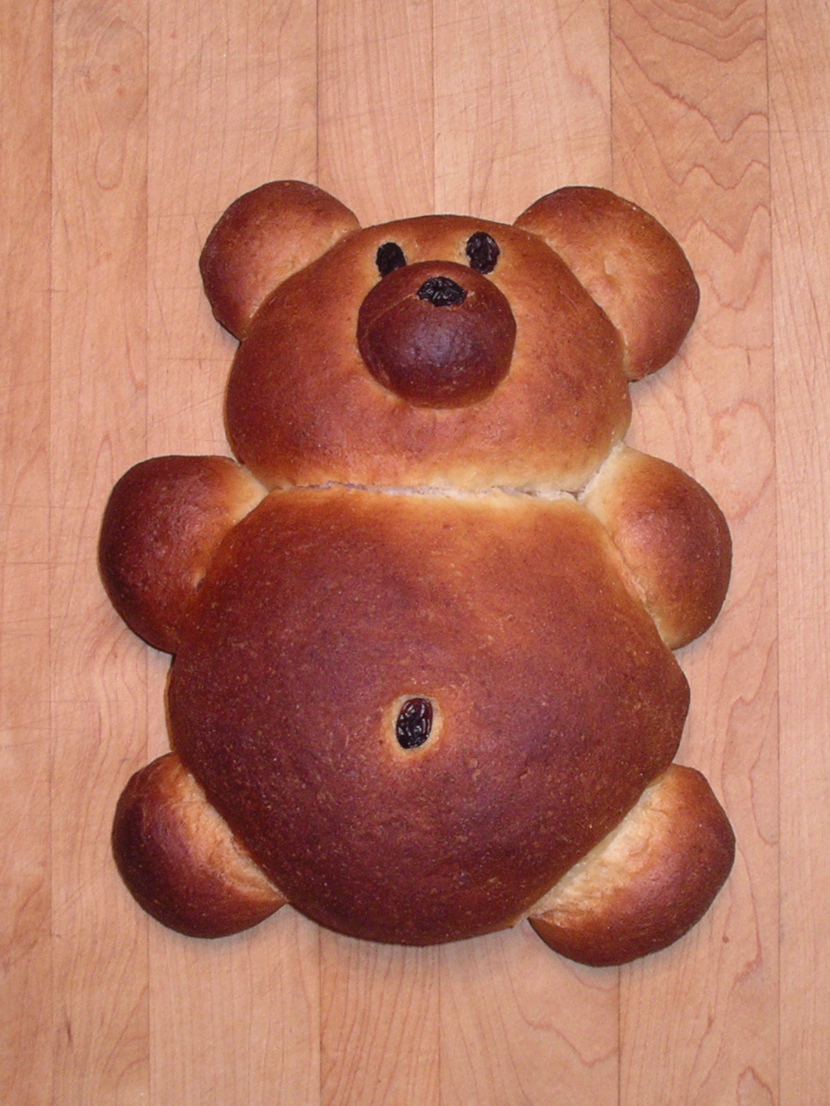 Nina's Show & Tell: Teddy Bear Bread